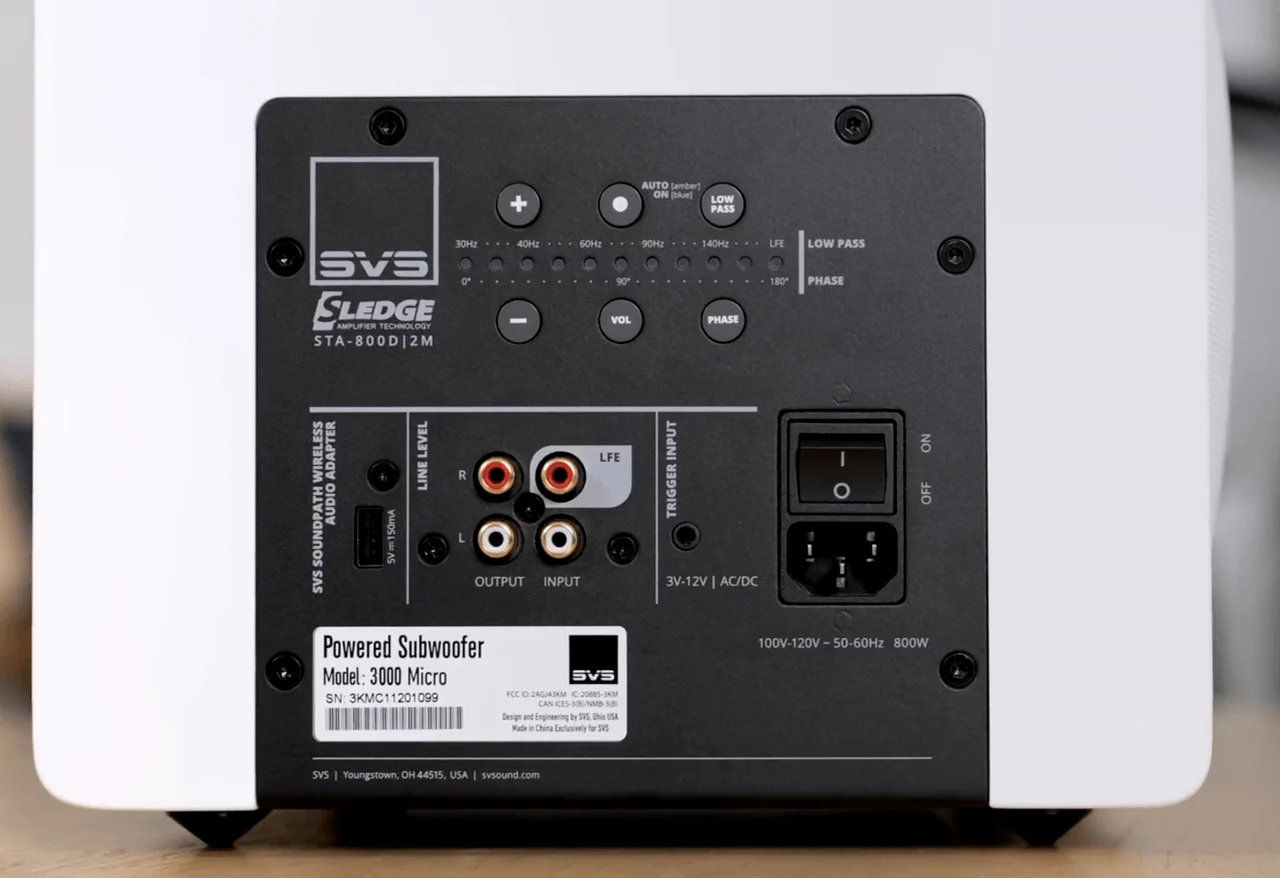 SVS MICRO 3000 Review - Sub specialist's micro machine « 7Review