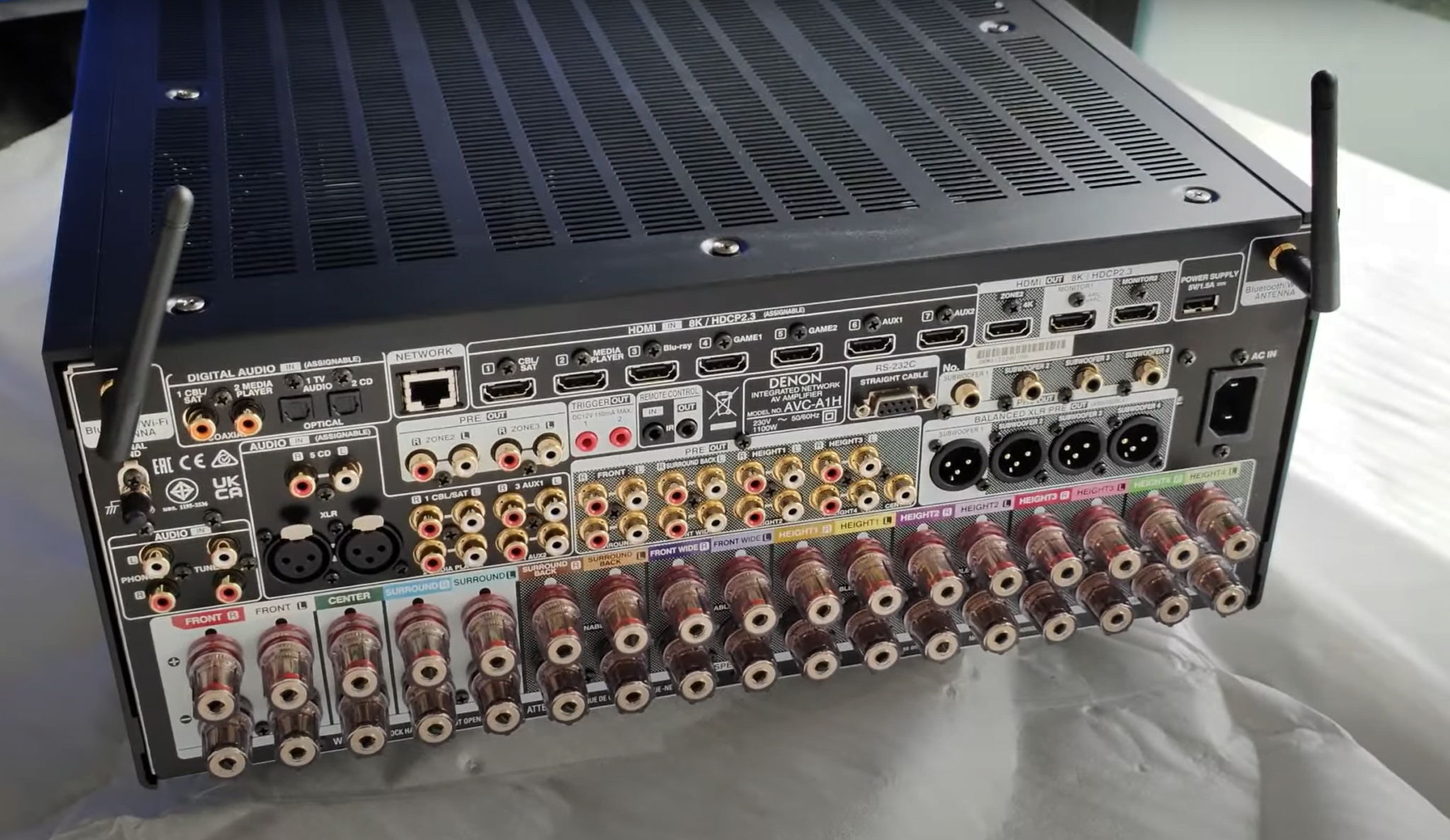 Denon AVC-A1H AV Receiver Review « 7Review