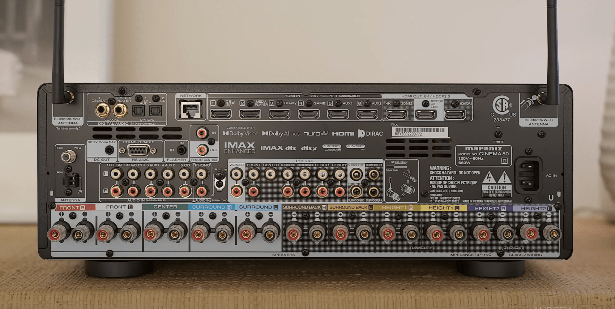 MARANTZ CINEMA 50 Review: Hollywood at Home « 7Review