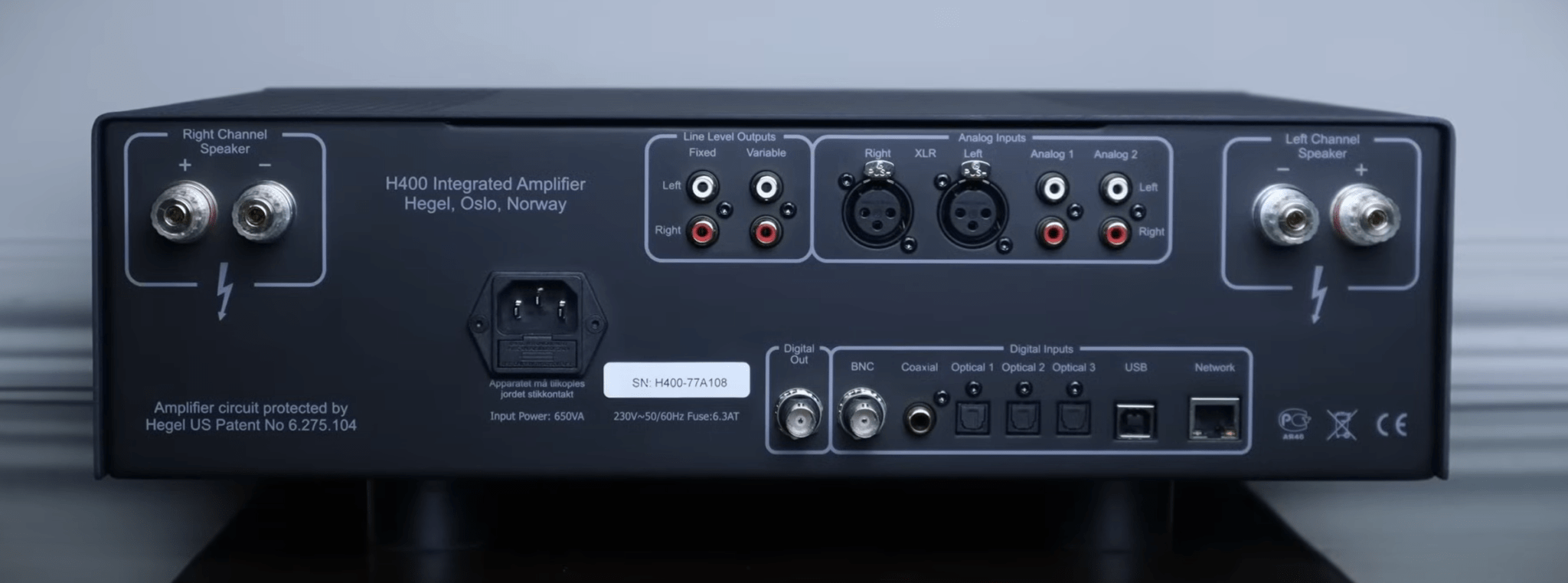 Hegel H400 Streaming Integrated Amplifier Review « 7Review